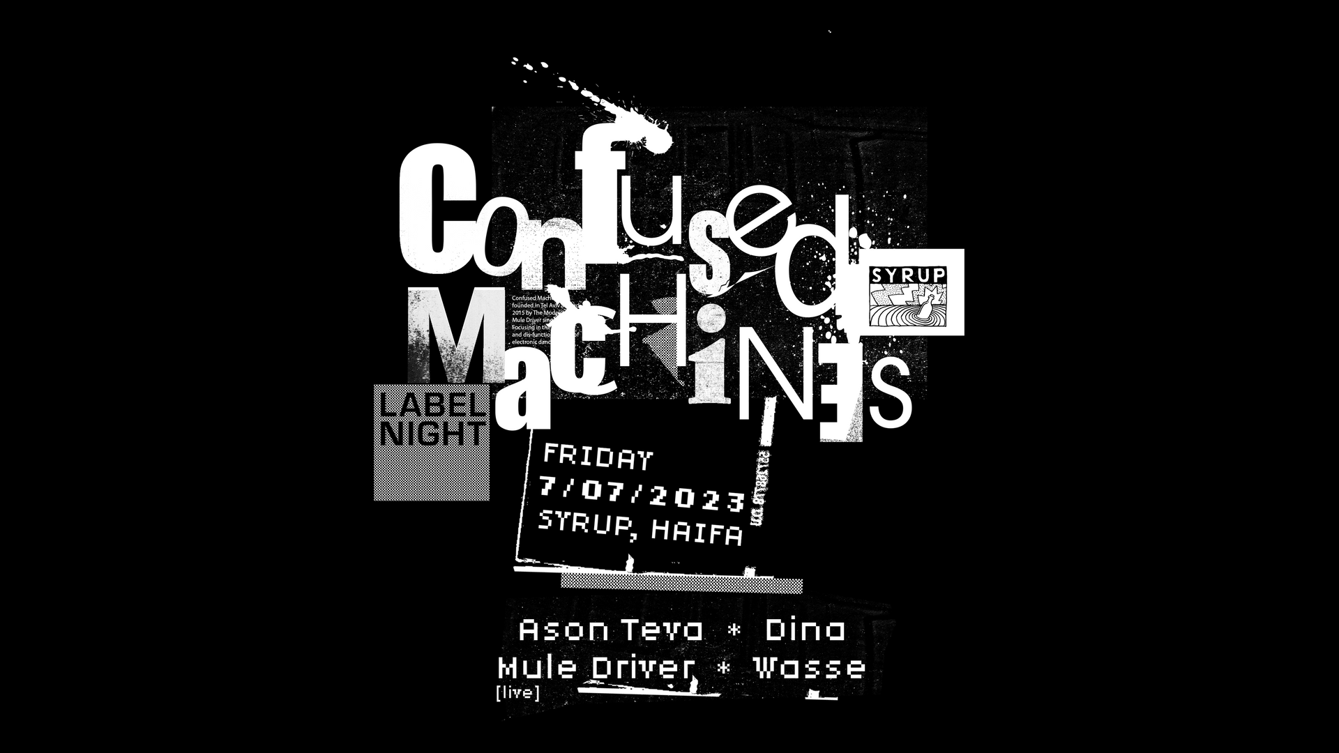 CONFUSED MACHINES || 7.7 || SYRUP