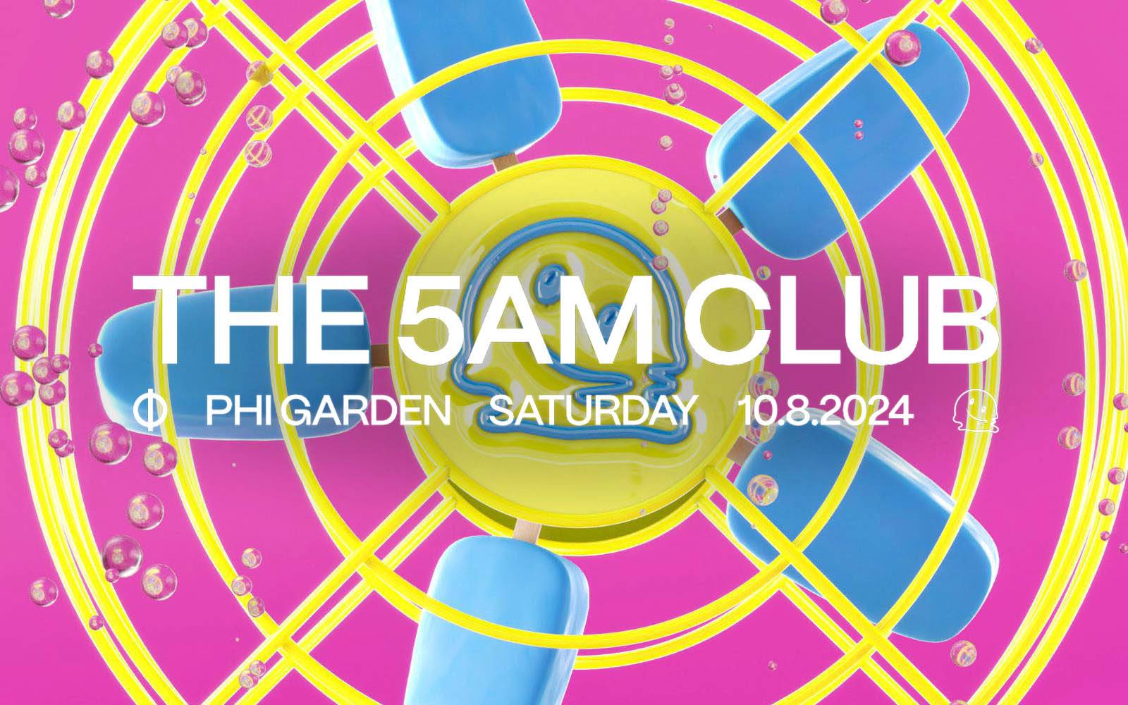 THE 5AM CLUB | פאי תל אביב | 10.8 | כרטיסים למסיבות | איוונטר Eventer