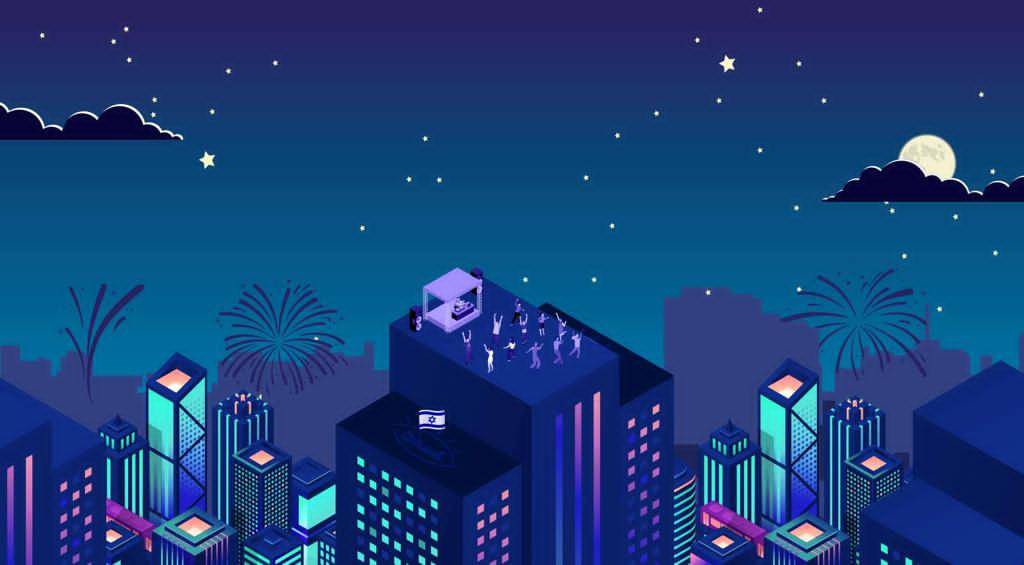 INDEPENDENCE DAY at NEWTONE-ROOFTOP