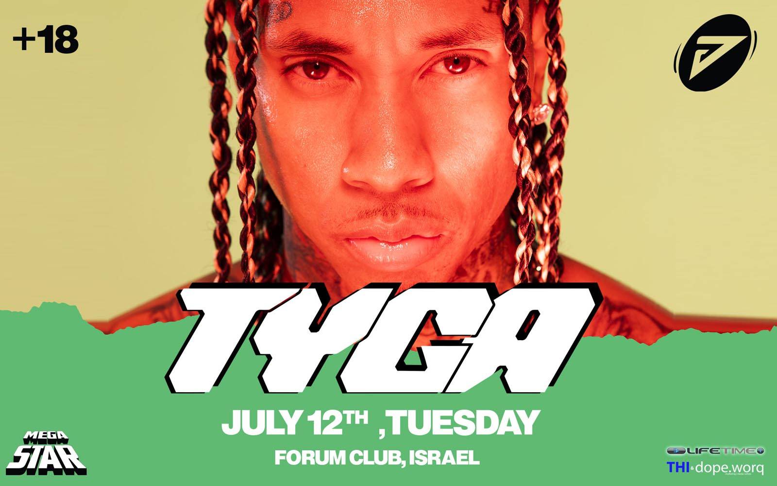 TYGA - LIVE SHOW | כרטיסים לטייגה |פורום באר שבע | איוונטר Eventer