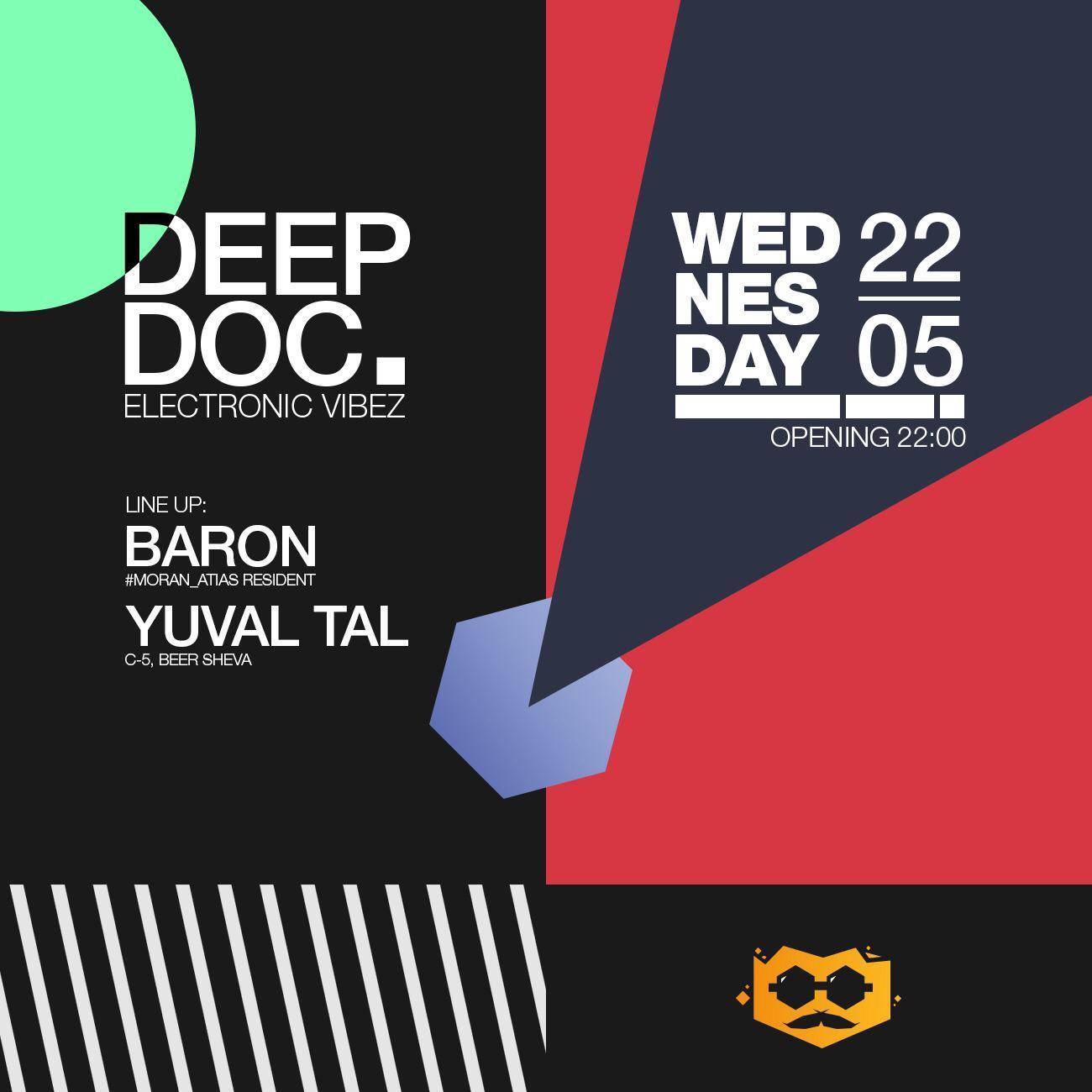 DEEP_DOC. Electronic Vibes | כרטיסים למסיבות והופעות חיות | חיי לילה ...