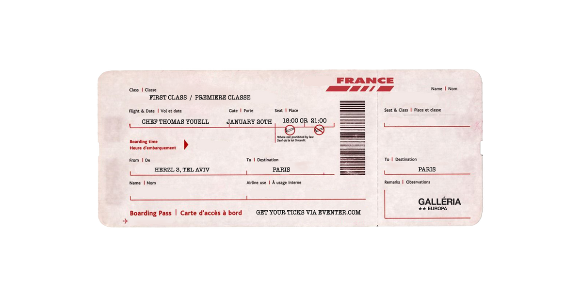 Chef Thomas Youell x Galleria Europa